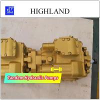 China Tandem Hydraulic Pumps With Swash Plate Structure Design For Industrial Uses for sale