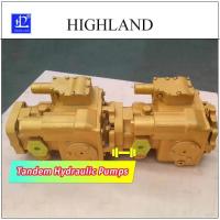 China Compact  Tandem Hydraulic Pumps Closed Circuit Hydraulic System Applications for sale
