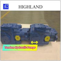 China Compact  Tandem Hydraulic Pumps Closed Circuit Hydraulic System Applications for sale