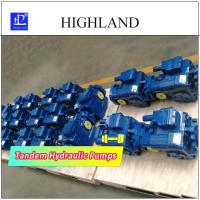 China Compact  Tandem Hydraulic Pumps Closed Circuit Hydraulic System Applications for sale