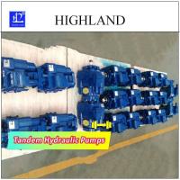 China High Pressure Tandem Hydraulic Pumps For Optimal Performance for sale