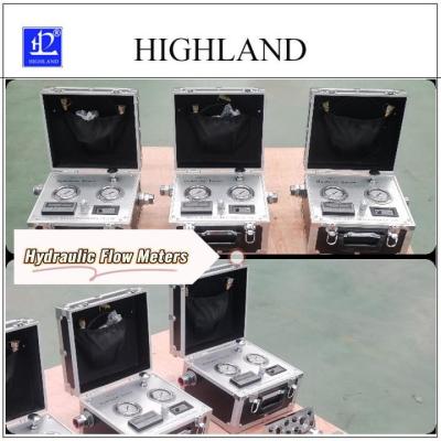 China HIGHLAND Portable Hydraulic Tester For Accurate Measurement Testing Hydraulic Flow Rate for sale