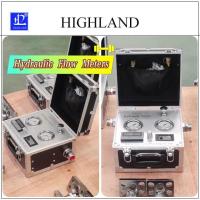 China Highland MYHT-1-5 Hydraulic Flow Meter 500L/min 420 Bar for Excavator Testing for sale