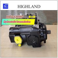 China Hydrostatic Transmission HPV90 HMF90 for Harvesters and Underground Loaders Cast Iron 1 Year Warranty for sale