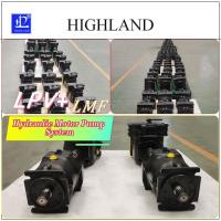 China Highland  Hydraulic Motor Pump System Max power 114KW for sale