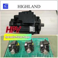 China High Pressure Hydraulic Piston Pump HPV90 35Mpa Cast Iron Plywood Case for sale