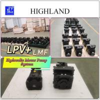 China Superior Performance LPV110 Hydraulic Motor Pump System: Hydraulic Components, Power Components, Higher Efficiency for sale