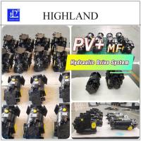 China Harvester Hydraulic Drive System With Axial Piston Pump Structure for sale