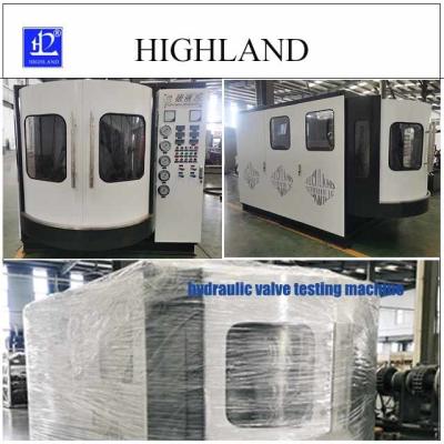 China HIGHLAND Hydraulic Valve Test Benches 450 L/Min Flow Rate Reliable Performance Personalized Customization for sale
