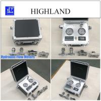 China MYHT-1-4 Hydraulic Flow Meters With Data Display For Oil Temperature Range -20C -150C for sale