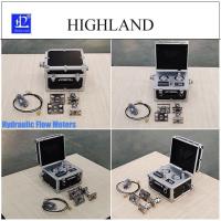 China MYHT-1-4 Hydraulic Flow Meters With Data Display For Oil Temperature Range -20C -150C for sale