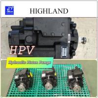 China HPV110 42Mpa Hydraulic Variable Displacement Axial Piston Pump for sale