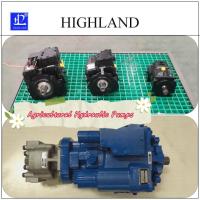 China Highland 97% Efficiency Cast Iron Variable Displacement Hydraulic Axial Plunger Pump for Agriculture for sale