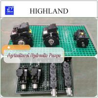 China Highland 97% Efficiency Cast Iron Variable Displacement Hydraulic Axial Plunger Pump for Agriculture for sale
