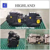 China Hydraulic System Components Harvester Tandem Pumps with Cast Iron Construction for sale