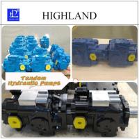 China Wheat Harvester Tandem Hydraulic Pumps with high quality for sale