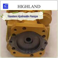 China Custom Design Tandem Hydraulic Pumps 110 ml/r Displacement 35 Mpa Pressure for sale
