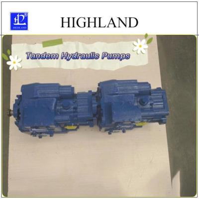 China High Pressure Tandem Hydraulic Pumps 110 ml/r 35 MPa for Heavy Machinery for sale