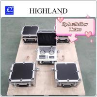 China HIGHLAND MYHT-1-5 Hydraulic Flow Meter 500L/min 420Bar Portable Tester for Combine Harvester for sale