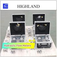 China High Pressure Hydraulic Flow Meter 500L/Min Max Pressure 420 Bar for sale