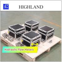 China High Pressure Hydraulic Flow Meter 500L/Min Max Pressure 420 Bar for sale