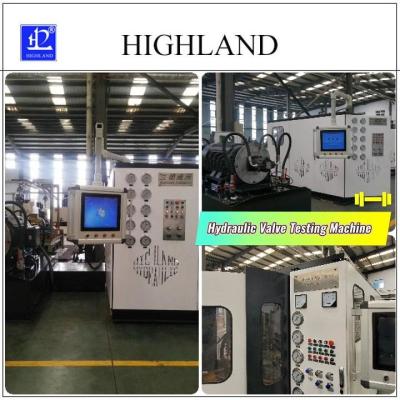 China Coal Mine Hydraulic Valve Test Bench 42 Mpa 450 L/min Complete Detection Data for sale