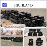 China Efficiency 97% And Cast Iron Motorized Pump System Available for sale
