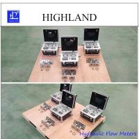 China HIGHLAND MYHT-1-5 Hydraulic Flow Meter 500L/min 420 Bar Data Display Tester for sale