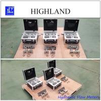 China HIGHLAND MYHT-1-5 Hydraulic Flow Meter 500L/min 420 Bar Data Display Tester for sale