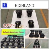 China Manual And Hydraulic Variable Control Axial Piston Pumps 90ml/r LPV90 LMF90 for sale