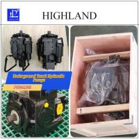 China High Speed Transmission Hydraulic Piston Pumps For Underground Trucks for sale