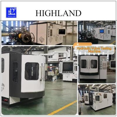 China Testing Hydraulic Valve System HIGHLAND Hydraulic Valve Testing Machine Customized Factory for sale