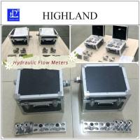 China HIGHLAND MYHT-1-5 Hydraulic Flow Meter 500L/min 420 Bar for Excavator Testing for sale