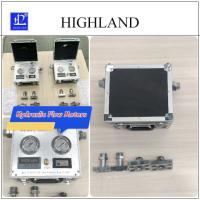 China HIGHLAND MYHT-1-5 Hydraulic Flow Meter 500L/min 420 Bar Portable Tester for sale
