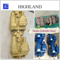 China Tandem Hydraulic Pumps 110cc Variable Displacement Axial Piston 35MPa for Heavy Duty Machinery for sale