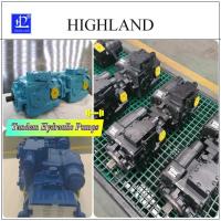 China Tandem Hydraulic Pumps 110cc Variable Displacement Axial Piston 35MPa for Heavy Duty Machinery for sale