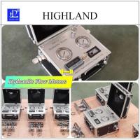 China Max Pressure 420 Bar Accurate Hydraulic Flow Meters With Data Display for sale
