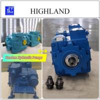 China Cast Iron Tandem Hydraulic Pump HPV110 110Ml/r Manual Loading for Harvester for sale