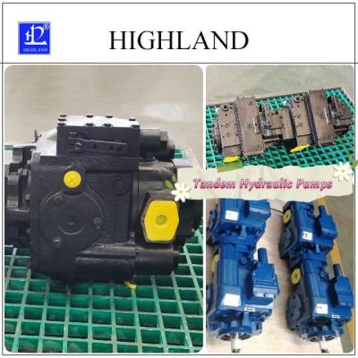 China Variable Displacement Hydraulic Piston Pump For Skid Steer Loaders Black for sale