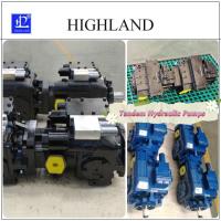 China Variable Displacement Hydraulic Piston Pump For Skid Steer Loaders Black for sale