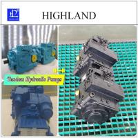 China Variable Displacement Hydraulic Piston Pump For Skid Steer Loaders Black for sale