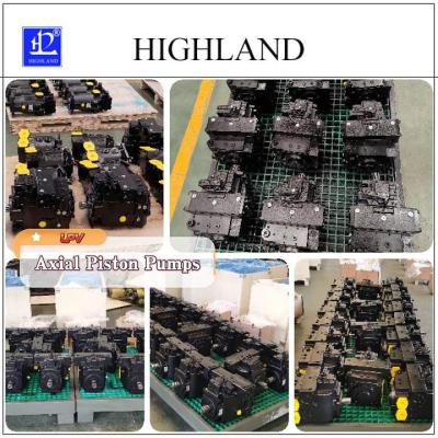 China Cast Iron Hydraulic Transmission Piston Pump For Black Color With High Pressure Capability for sale