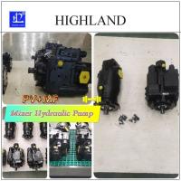 China Variable Displacement Closed Loop Piston Pump For Heavy Duty Mixer Hydraulic Pump for sale