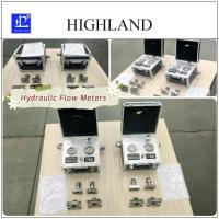 China HIGHLAND MYHT-1-5 Hydraulic Flow Tester 500L/min 420 Bar Data Display for sale