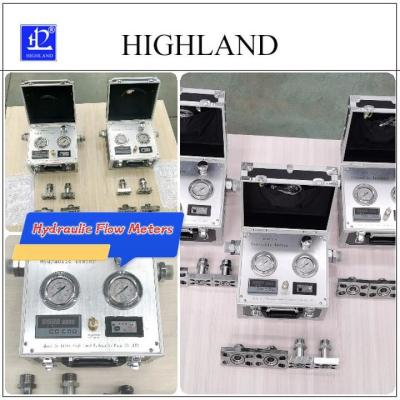 China HIGHLAND MYHT-1-5 Portable Hydraulic Tester 420 Bar 500L/min Data Display for sale