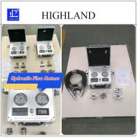 China HIGHLAND MYHT-1-5 Data Display Hydraulic Flow Meter 420 Bar 500L/min for sale