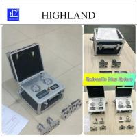 China HIGHLAND MYHT-1-5 Data Display Hydraulic Flow Meter 420 Bar 500L/min for sale