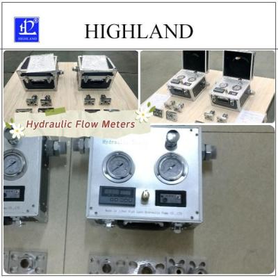 China HIGHLAND MYHT-1-5 Hydraulic Flow Meter 500L/min 420 Bar for Snow Car for sale