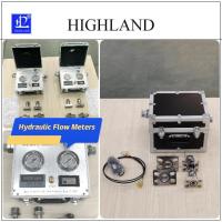 China HIGHLAND MYHT-1-5 Hydraulic Flow Meter 500L/min 420 Bar for Snow Car for sale