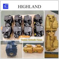 China Variable Displacement Tandem Hydraulic Pumps 110 ml/r 35 Mpa Rated Working Pressure for sale